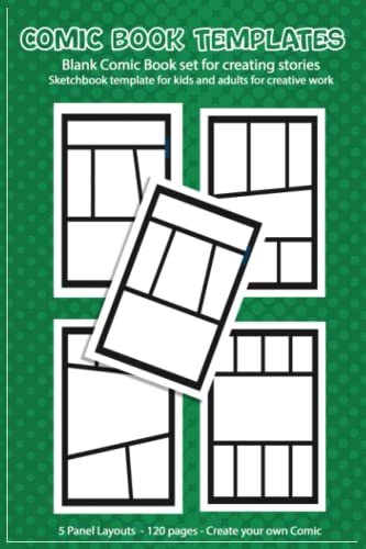 Comic Book Templates: Blank Templates, 120 pages, 6 x 9, Soft Cover ...
