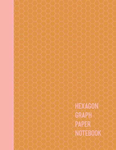 Hexagon Graph Paper Notebook: 8 1/2 x 11", 120 Pages of Hexagonal Paper ...