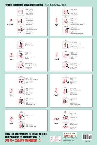 How to Write Chinese Characters: The 48 Radicals of Characters 2 by ...