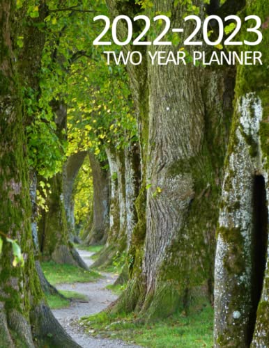 2022-2023 TWO YEAR PLANNER: Weekly, Monthly, Yearly Planner from ...