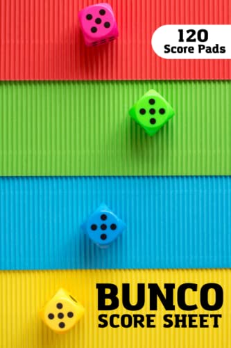 Bunco Score Sheets: 120 Score Pads for Dice Game by Paweł Stręk | Goodreads
