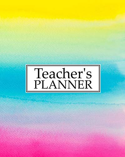 Teacher's Planner: Undated 12-Month Planner For Teachers - Helps ...