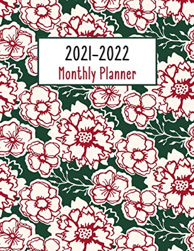 2021-2022 Monthly Planner: Two Year Planner Calendar Schedule Organizer ...