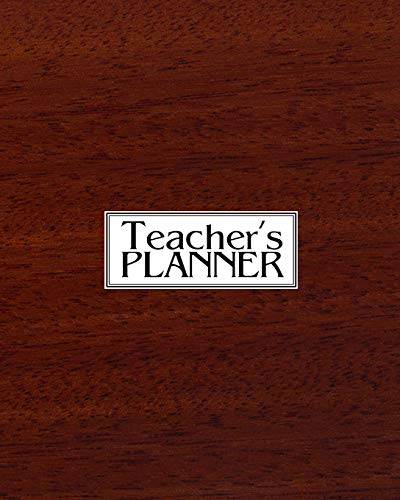 Teacher's Planner: Undated 12-Month Planner For Teachers - Helps With ...