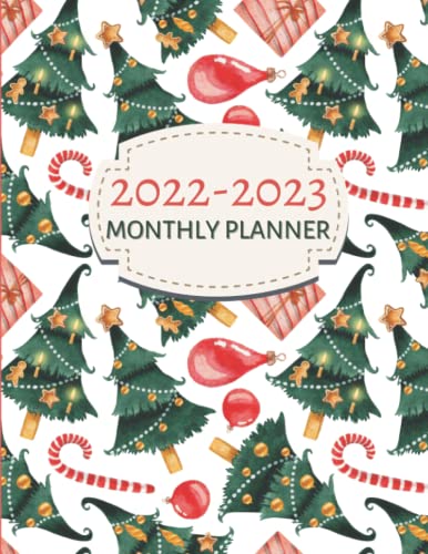 2022-2023 Monthly Planner: Two Year Planner Calendar Schedule Organizer ...