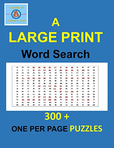A LARGE PRINT WORD SEARCH PUZZLE BOOK 300 ONE PER PAGE PUZZLES By John O Connell Goodreads a-large-print-word-search-puzzle-book-300-one-per-page-puzzles-by-john-o-connell-goodreads