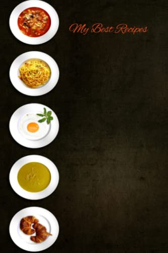 Recipe Journal: Create your own best recipe cookbook, Blank recipe book ...