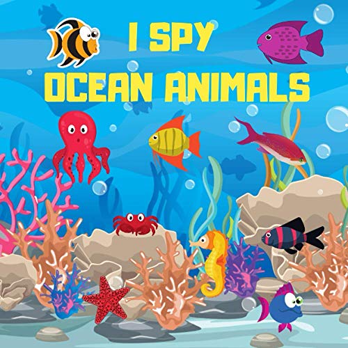 I Spy Ocean Animals: A Fun Learn Activity & Guessing A-Z Game for Kids ...