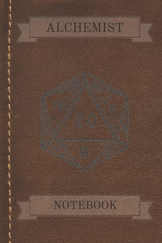 Alchemist notebook: Fantasy Style Roleplay Game, Character Chronicle ...