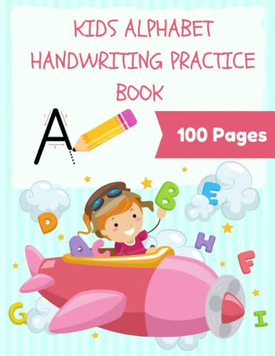 Kids Alphabet Handwriting Practice Book: Book For Kids to Learn ...