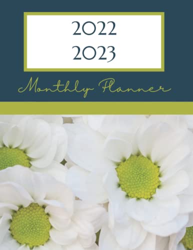 2022-2023 MONTHLY PLANNER: 2 Year Monthly Planner Calendar 2022-2023 ...