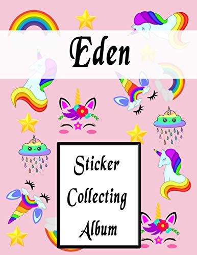 Eden Sticker collecting album: Funny Eden personalized sticker album ...