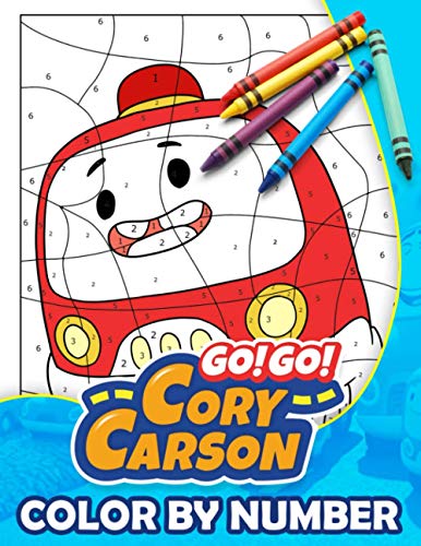 Go! Go! Cory Carson Color By Number: A Interesting Coloring Book With ...