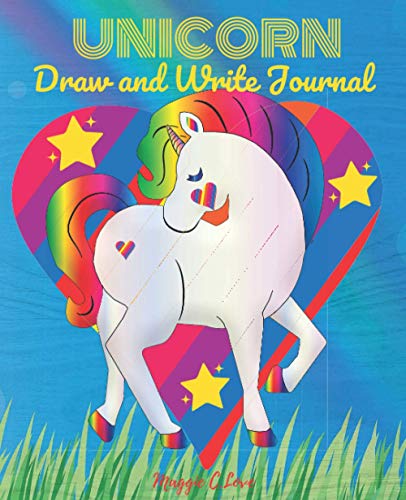 UNICORN Draw and Write Journal: Notebook and Diary for Girls – Ages 7-12, Daily Planner, Bucket ...