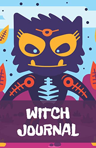 Witch Journal: Lined Notebook 120 Pages "5.5 x "8.5 Inches, and Dot ...