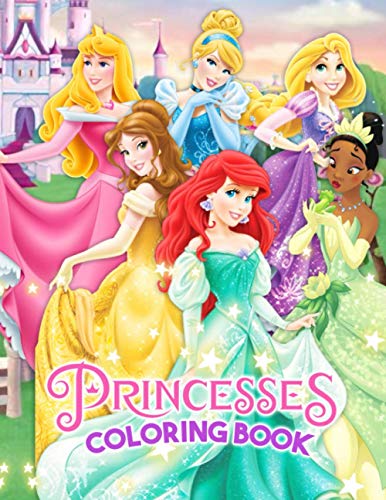 Princesses Coloring Book: Fun Coloring Book For Both Boys And Girls To ...