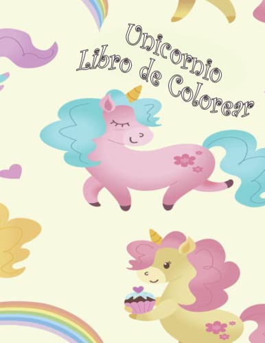 Unicornio Libro de Colorear: Niza para colorear libro - 100 páginas ...
