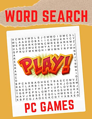 Word Search PC Games: Large Print Word Search Book for Gamers by Joanna ...