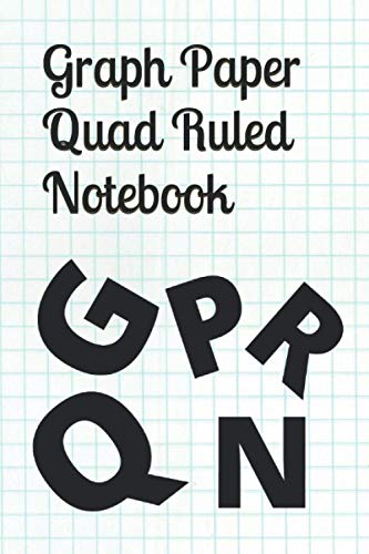 Graph Paper Quad Ruled Notebook: Graph Paper Quad Ruled Notebook 1cm ...