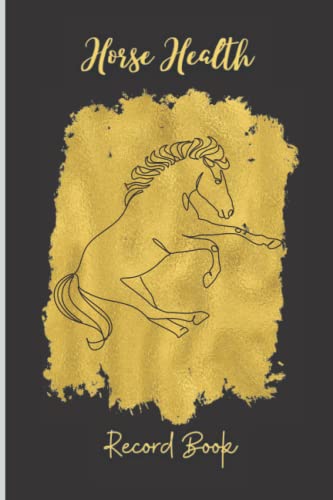 horse health record book: This Vaccination Record Keeping Log Book ...