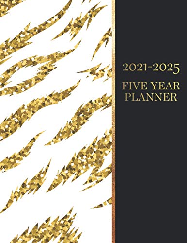 2021-2025 Five Year Planner: 2021-2025 Five Years Monthly Planner|5 ...