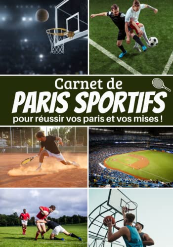 Carnet de paris sportifs: Cahier de paris sportifs Euro, Football ...
