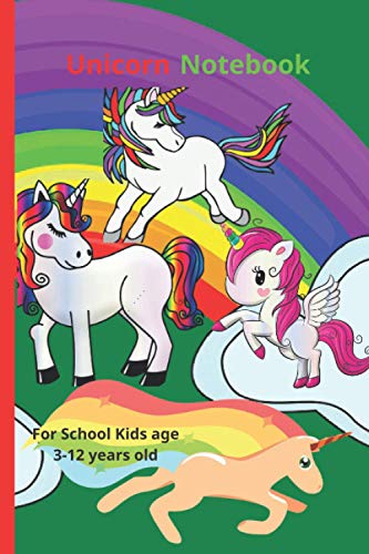 Notebook For Kids age 3-12 years old: Notebook with Dotted Lined Sheets ...