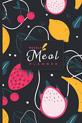 Weekly Meal Planner: Grocery List Pad Menu Planning Notebook Meal ...