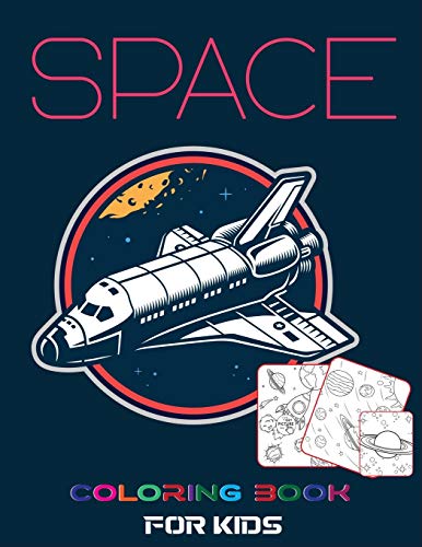 Space Coloring Book: Fun Space Coloring Pages With Planets, Stars ...