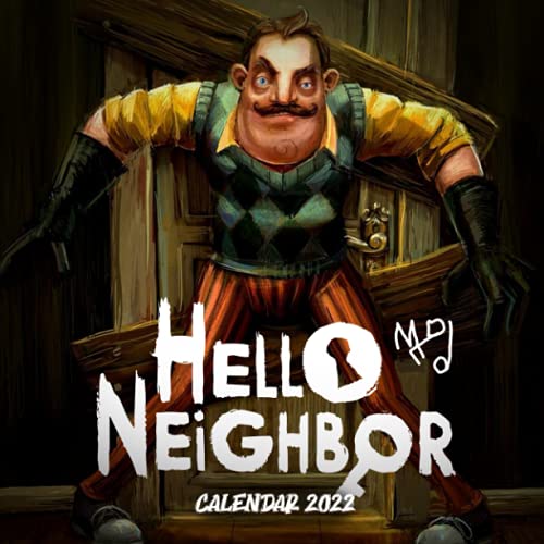 Hello Neighbor Calendar 2022-2023: Hello Neighbor Calendar 2022 ...