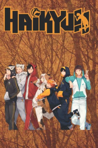 Haikyuu: Haikyuu Notebook Diary Gift for Anime Fans, Volleyball, Bright ...
