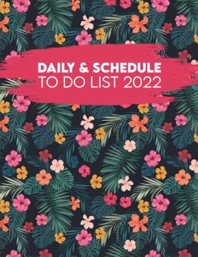 Daily & Schedule, to Do List 2022: Calendar, Planner Inserts, Day ...