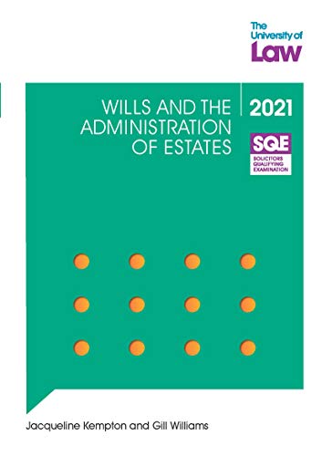 SQE - Wills and the Administration of Estates (SQE1) by Amanda Elwell ...