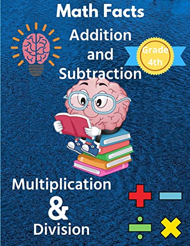 Math Facts 4th Grade Addition and Subtraction, Multiplication ...