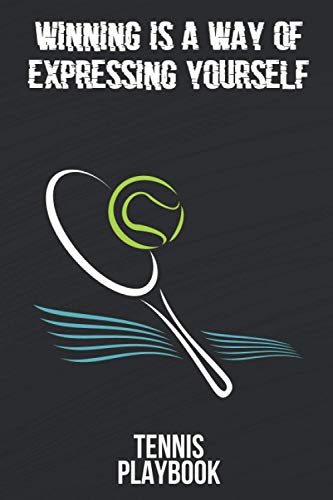 Tennis Training Playbook: Lawn Tennis Coach Diary, Record Book. Court ...