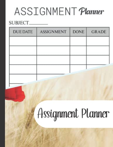 Assignment Planner: Organized With Assignments Due Dates by Kiwii ...