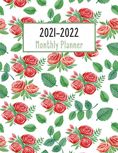 2021-2022 Monthly Planner: Two Year Planner Calendar Schedule Organizer ...