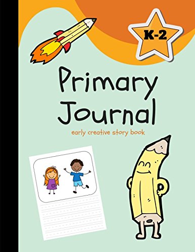 Primary Journal: Early Creative Story Book, Aqua Blue by Uncle Amon ...