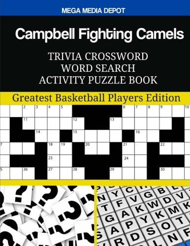 Campbell Fighting Camels Trivia Crossword Word Search Activity Puzzle ...