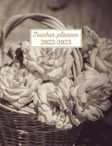 Teacher planner 2022-2023: Lesson Plan Book and Record Organizer for ...