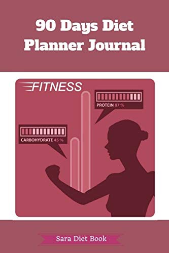 90 Days Diet Planner Journal: Healthy & Food Daily Record For Wellness ...