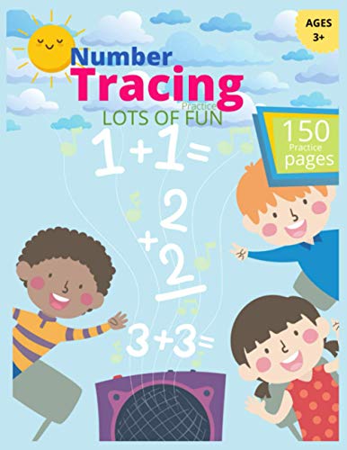 Number Tracing Practice: Number Tracing Book for Kindergarten - Number ...