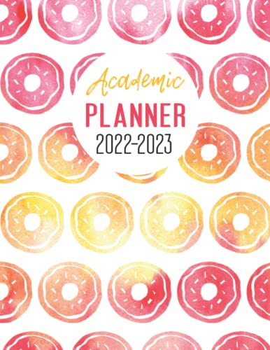 Academic Planner 2022-2023: Simple Lined Monthly Planner (July 2022 ...