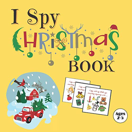 I Spy Christmas Book Ages 2-5: A Christmas book for Children - Fun ...