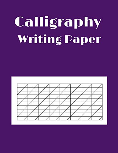 Calligraphy Writing Paper: 100 pages Notebook, caligraphy pad ...