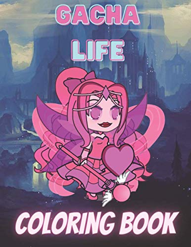 Gacha Life coloring book: for kids Featuring Official Anime Characters ...