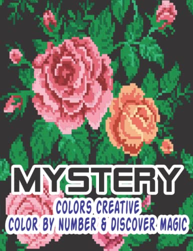 Mystery Colors Creative Color By Number & Discover Magic: Large Print ...