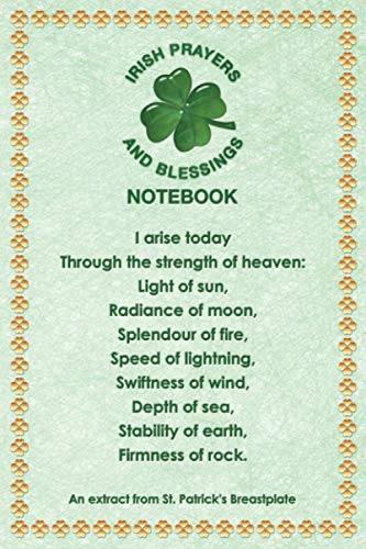 Irish Prayers and Blessings Notebook: A Sketchbook, Jotter, Doodle Book ...
