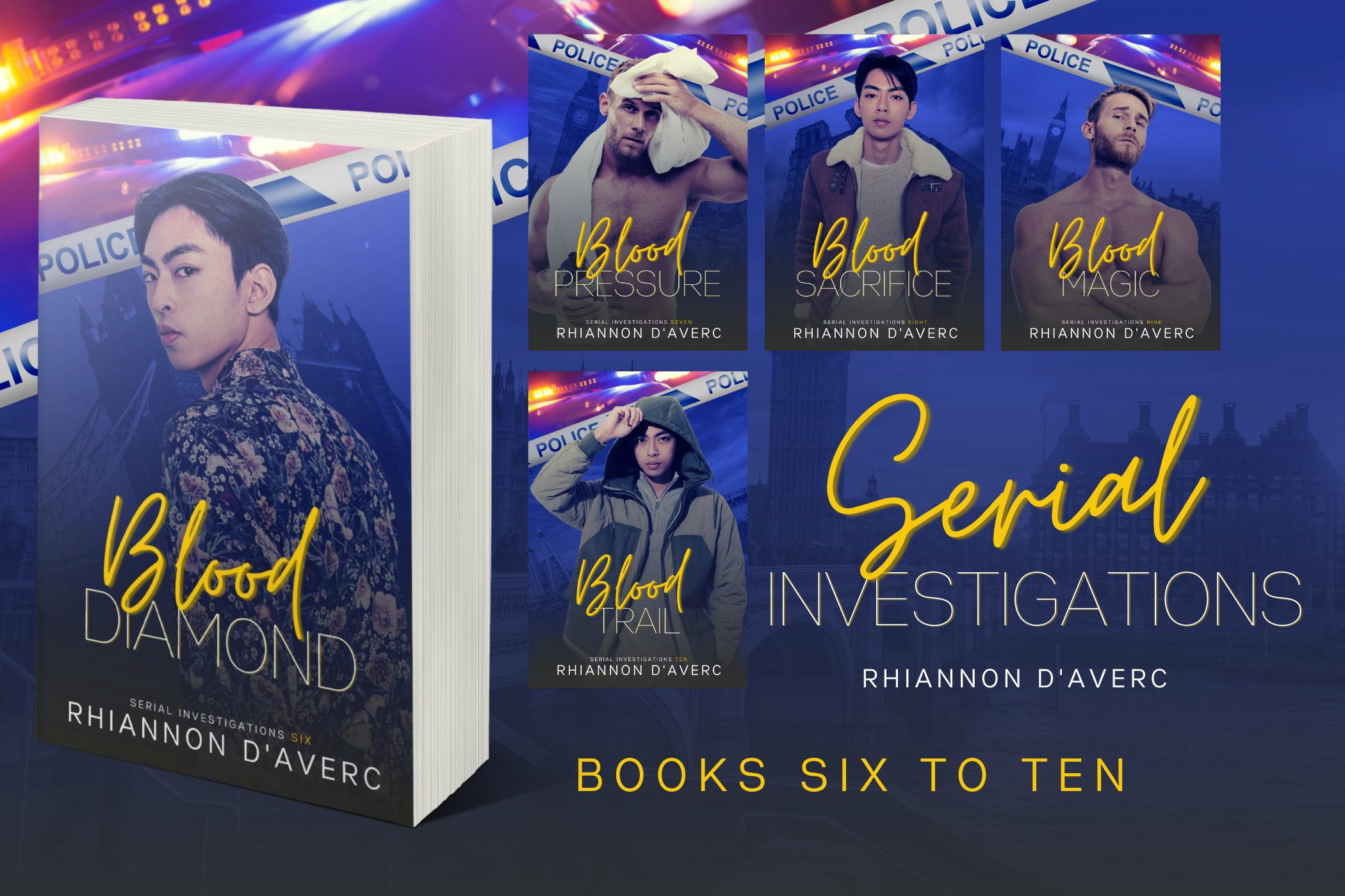 Serial Investigations Books 6 - 10 Boxset by Rhiannon D'Averc | Goodreads