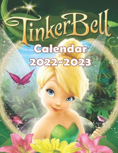 Tinker Bell 2022 Calendar: OFFICIAL Tinker Bell calendar 2022 Weekly ...